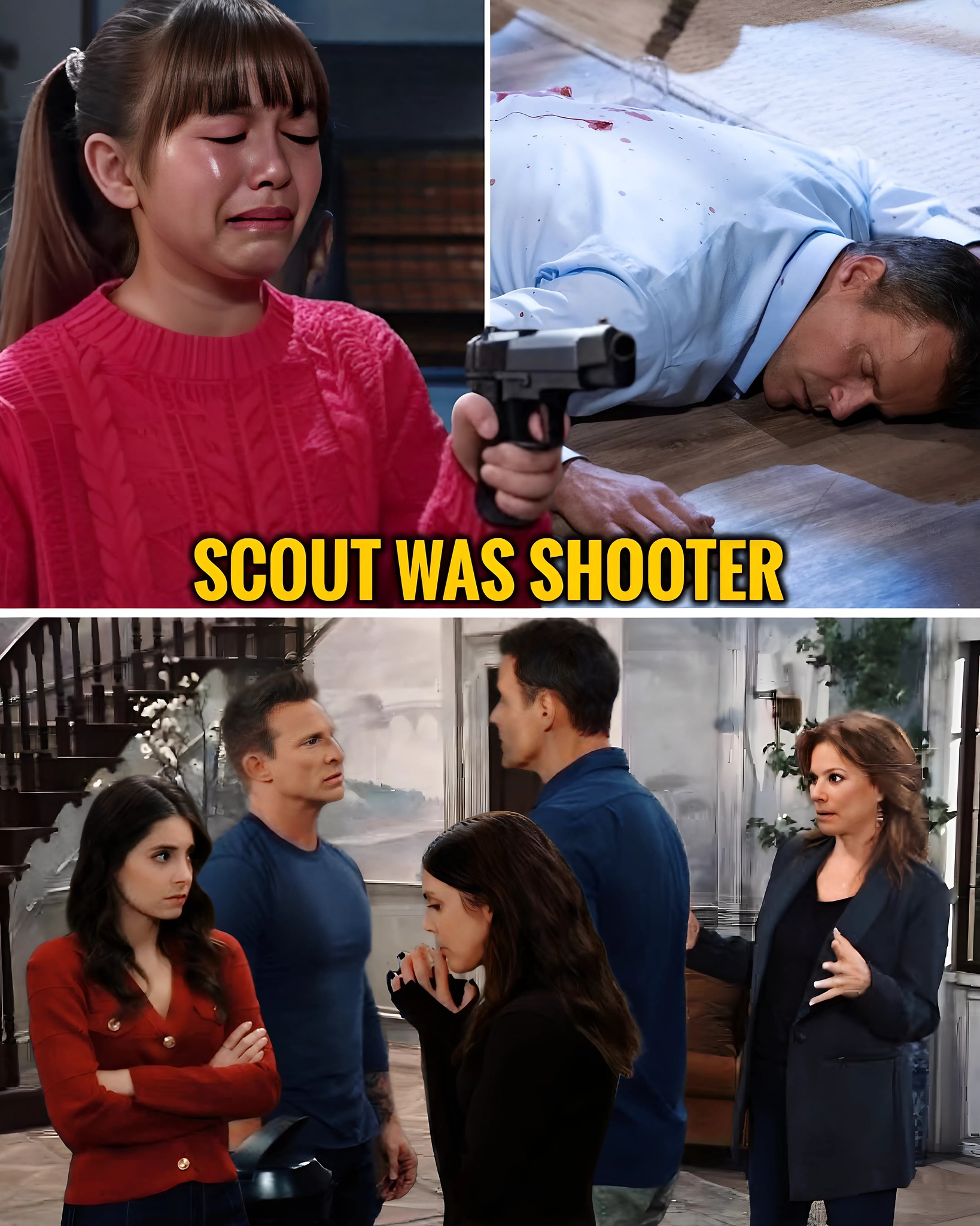 Scout Cain Shoot Her Own Father Drew — And Is Willow Taking the Fall ...